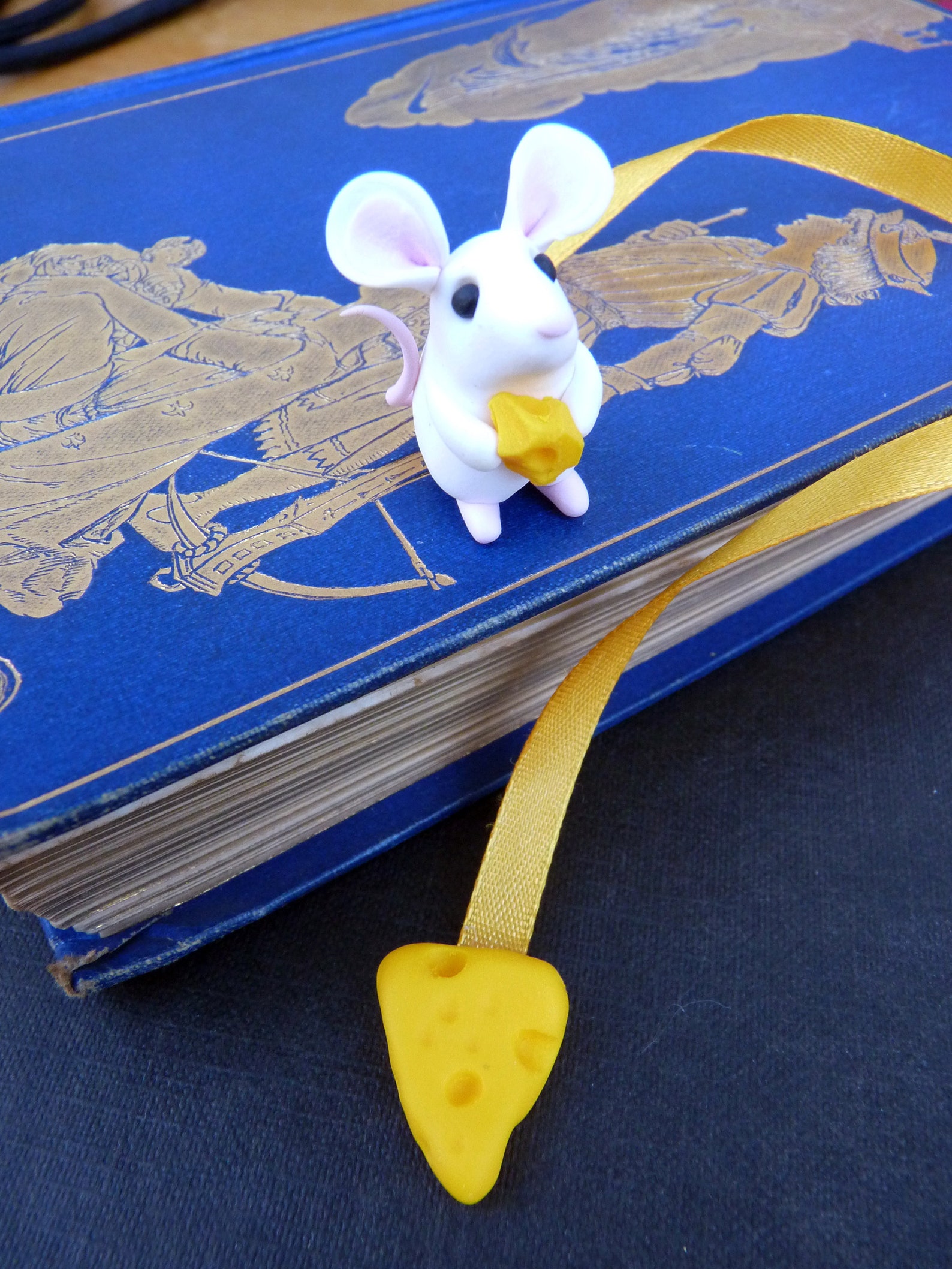 Little Mouse Handmade Bookmark - Etsy UK