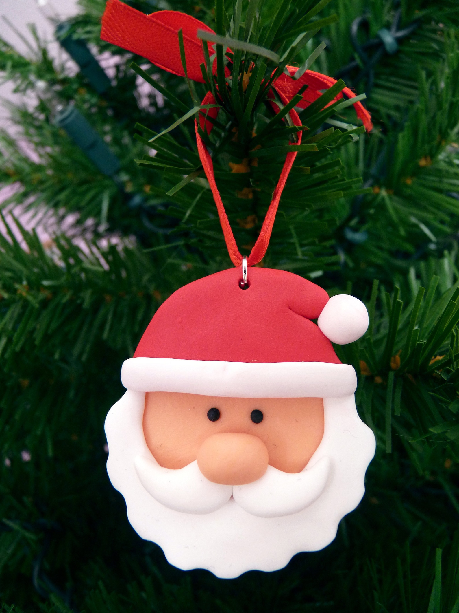 Santa Claus Christmas Tree Decoration - Etsy Australia