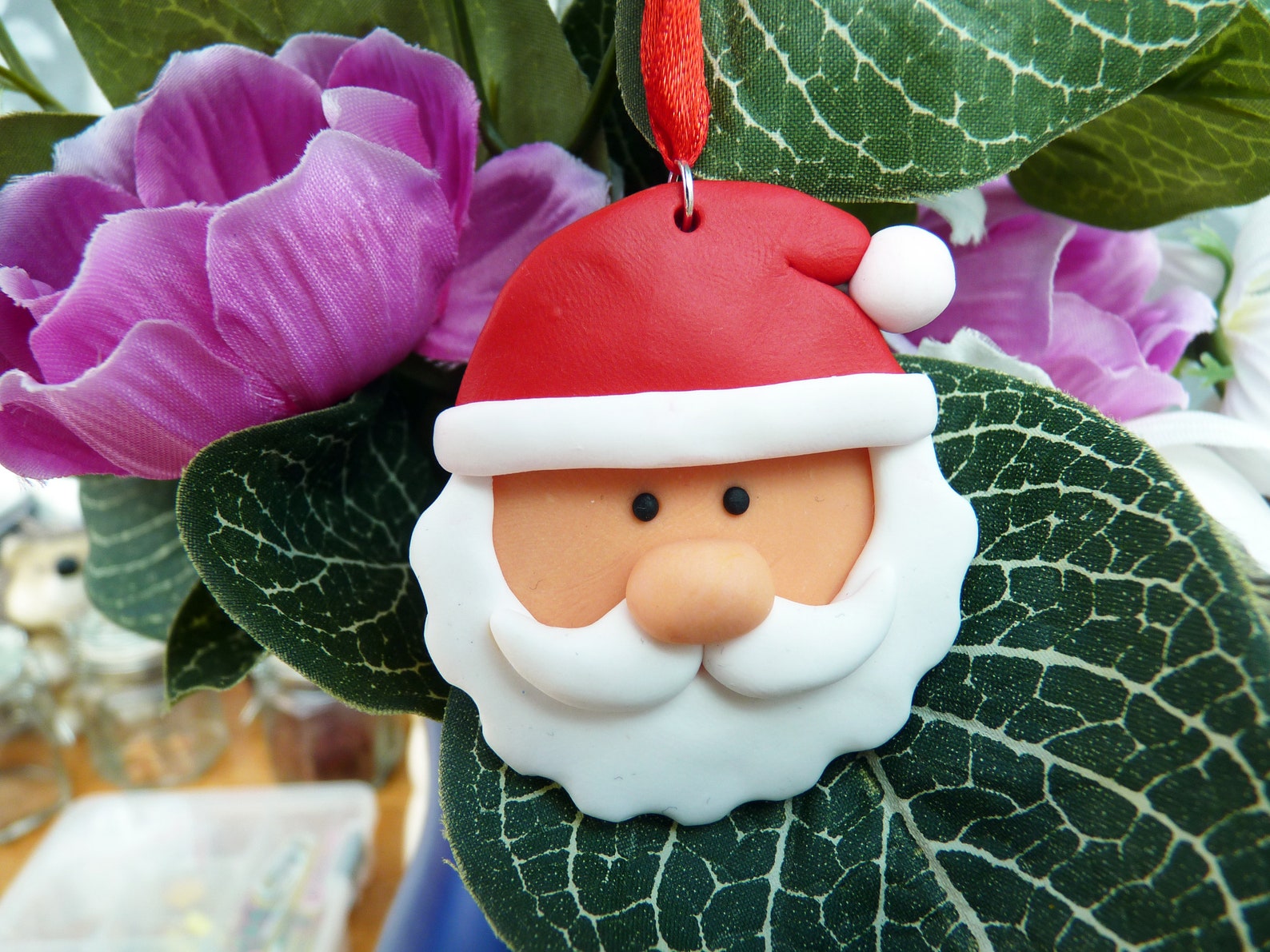 Santa Claus Christmas Tree Decoration - Etsy Australia