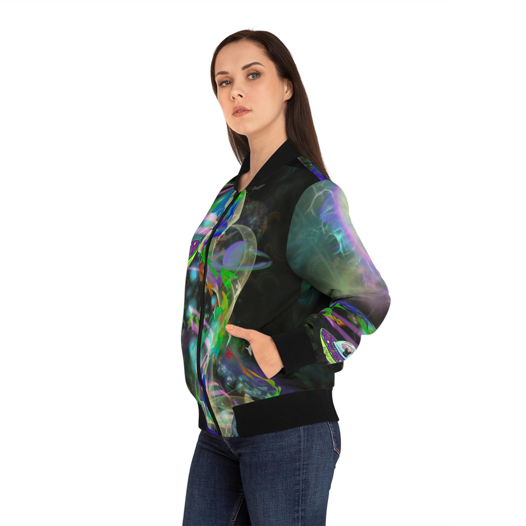 Starfield Women's Bomber Jacket sold by Vandal Scanty | SKU 90770425 ...