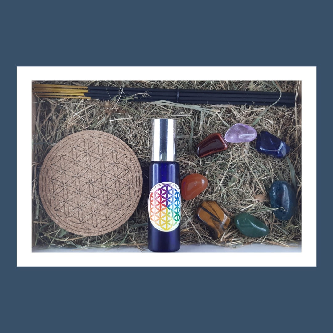 Well-being Box Lithotherapy 7 Chakras Incense - Etsy
