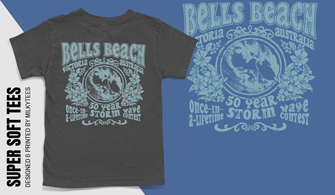 Point Break T-shirt - Bells Beach Australia, 50 Year Storm - Surfing T ...