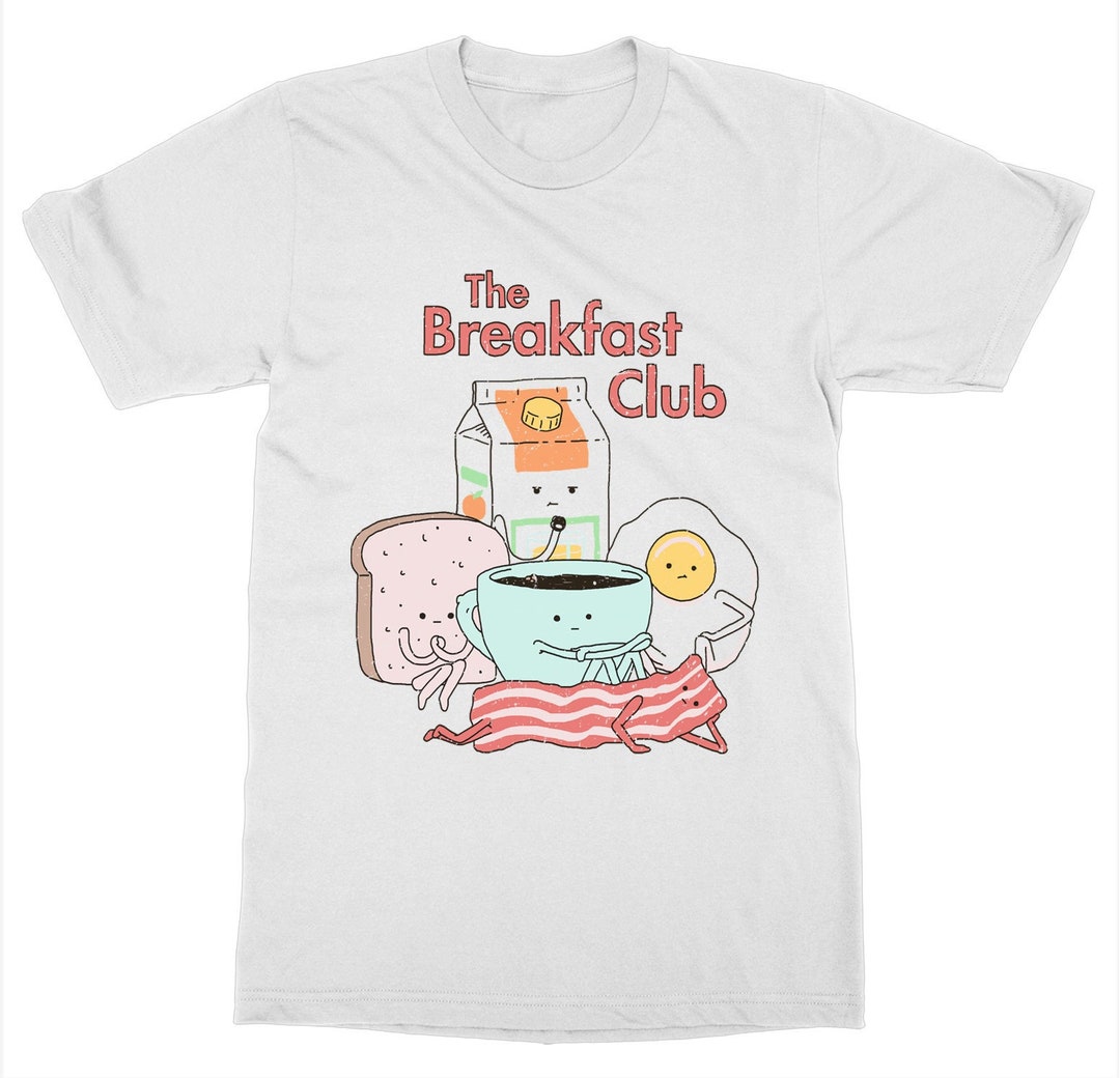 Brunch Breakfast T-shirts for Women - the Breakfast Club - Funny Womens T-shirts - Brunch Lover ...