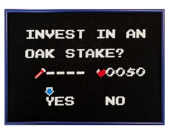 STITCHBITbyBryan - Handcrafted Retro Video Game Cross-stitch ...