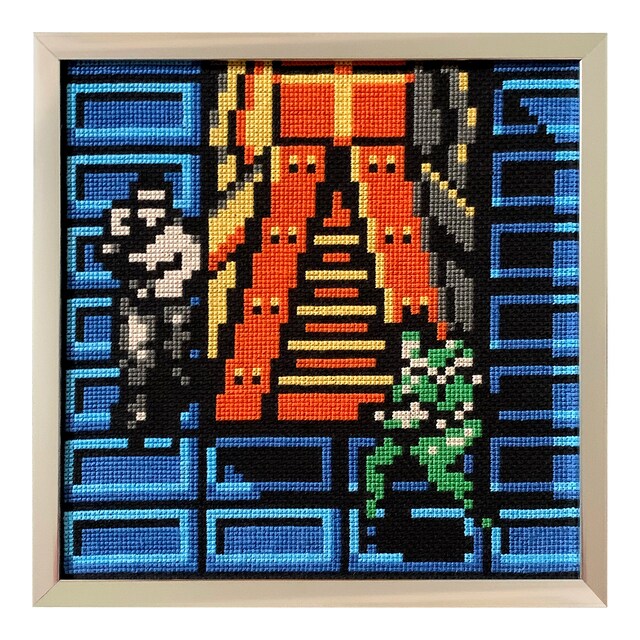 STITCHBITbyBryan - Handcrafted Retro Video Game Cross-stitch ...