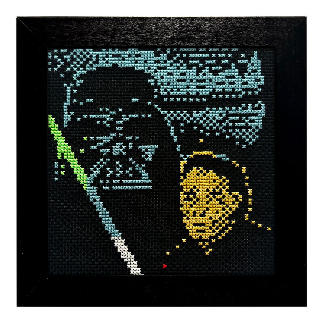 Star Wars: Return of the Jedi - ZX Spectrum Video Game Handmade Cross ...