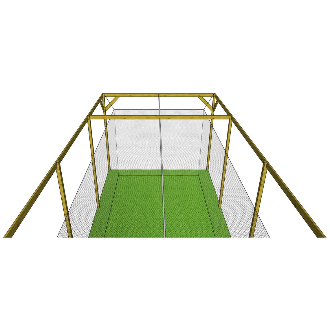 Backyard Batting Cage DIY Plans - Instant Download PDF - Etsy