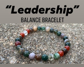 Inspire LEADERSHIP Crystal Bracelet, Inspire Stones Bracelet, Healing ...