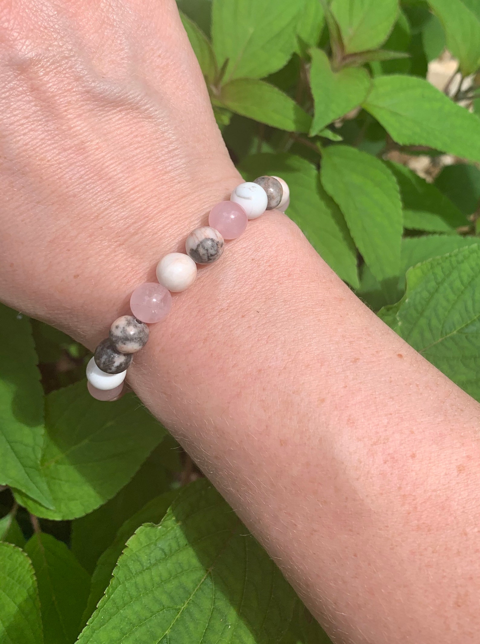 Pink Zebra Jasper - Self Awareness Calming " Grounded Spirit ...