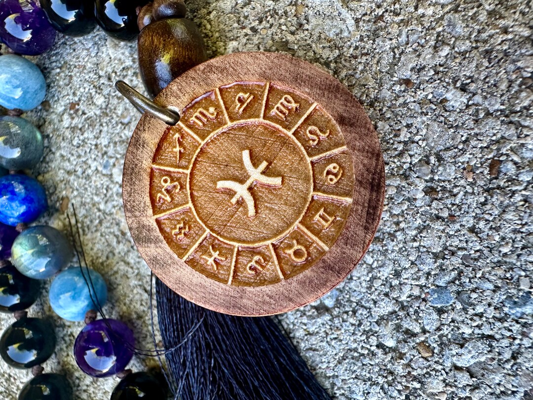 Pisces Energy Zodiac Car Charm "the Compassionate Pisces" February ...