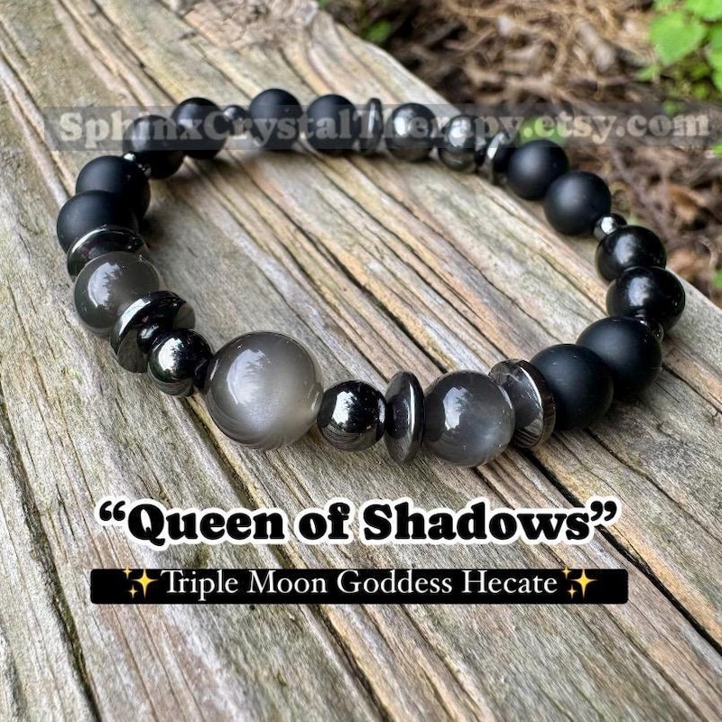 Black Moonstone Hecate - Etsy