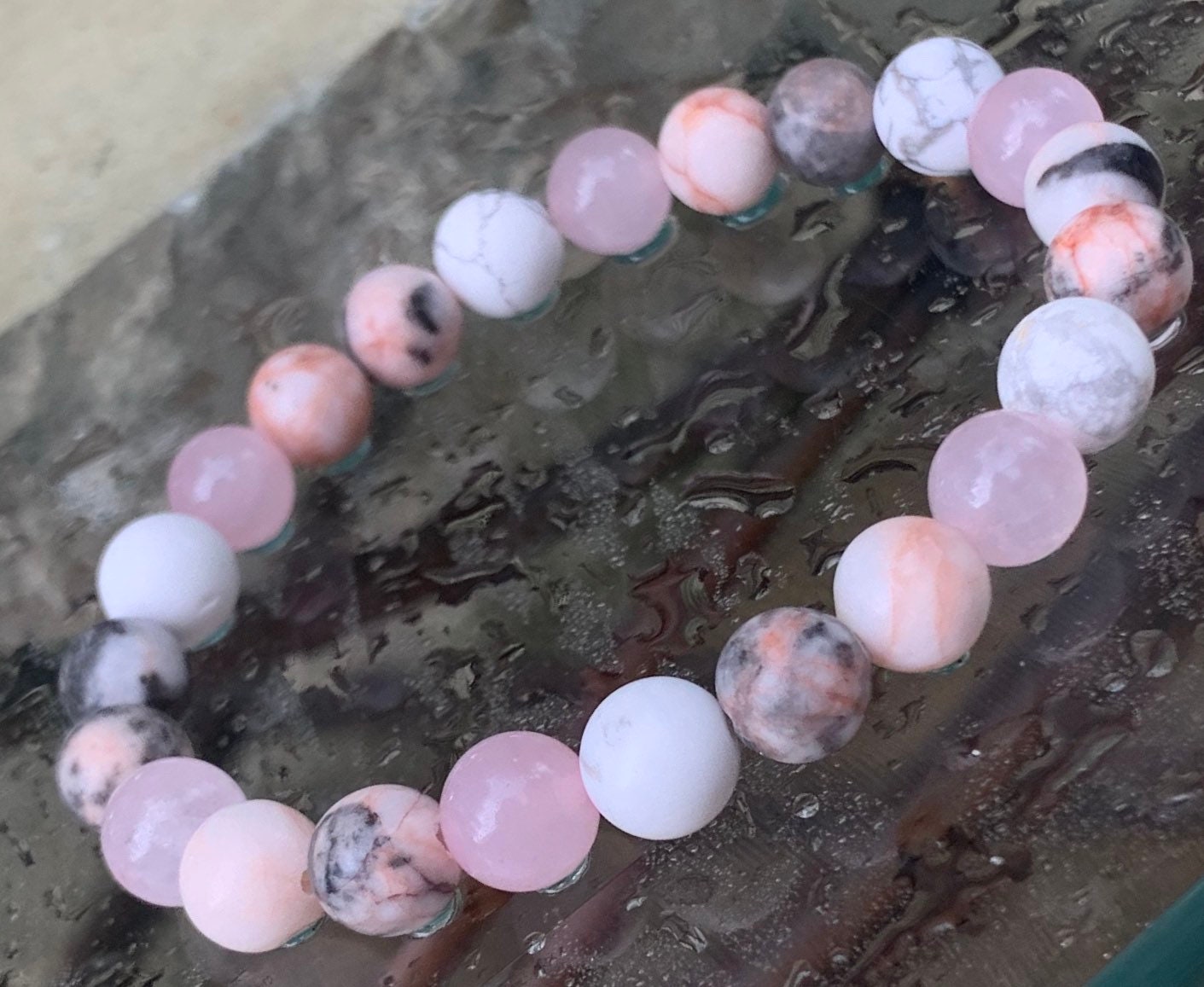 Pink Zebra Jasper - Self Awareness Calming " Grounded Spirit ...