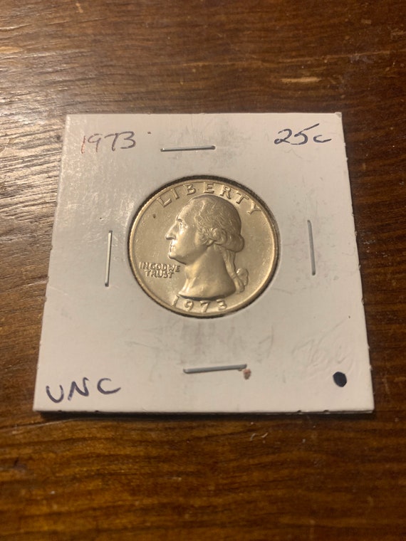 1973 P/D/S UNC. Washington Quarter - Etsy