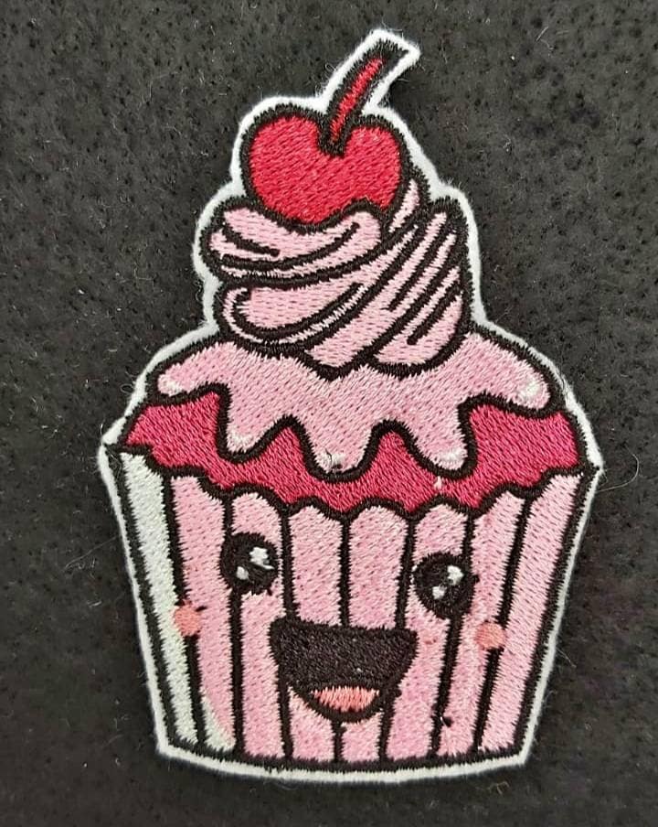 Cute Embroidered Cupcake Patch - Etsy UK