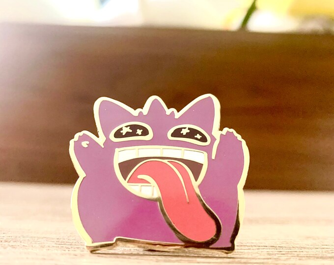 Gengar Surprise Enamel Pin - Etsy
