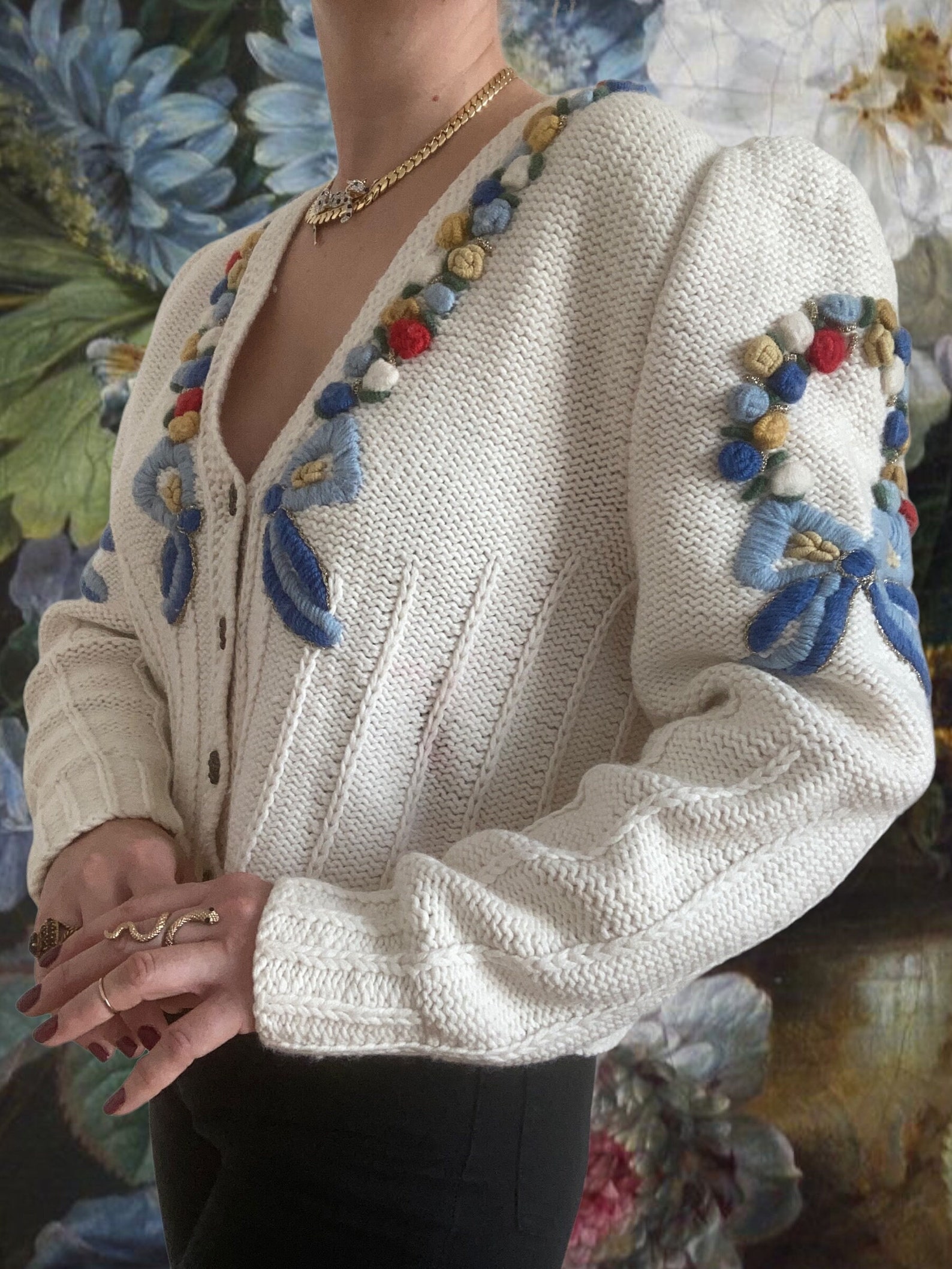 VERY RARE Vintage Original Austrian Handknitted Cardigan - Etsy