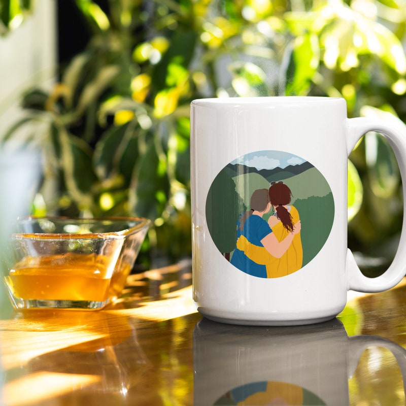 Cartoon Portrait Mug - Etsy