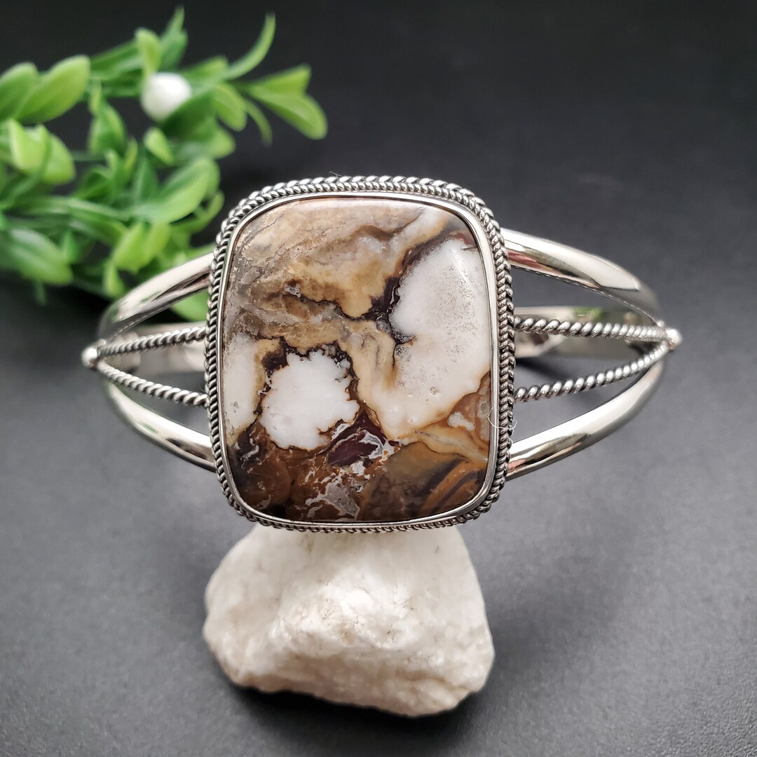 AAC #013 | Wild Horse Cuff Bracelet | Big Sterling Silver Wild Horse ...