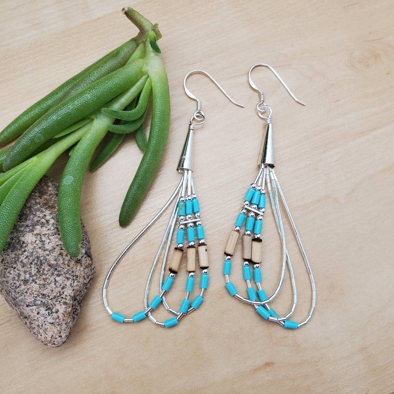 Socute925 Liquid Silver Earrings Sterling Silver Kingman - Etsy