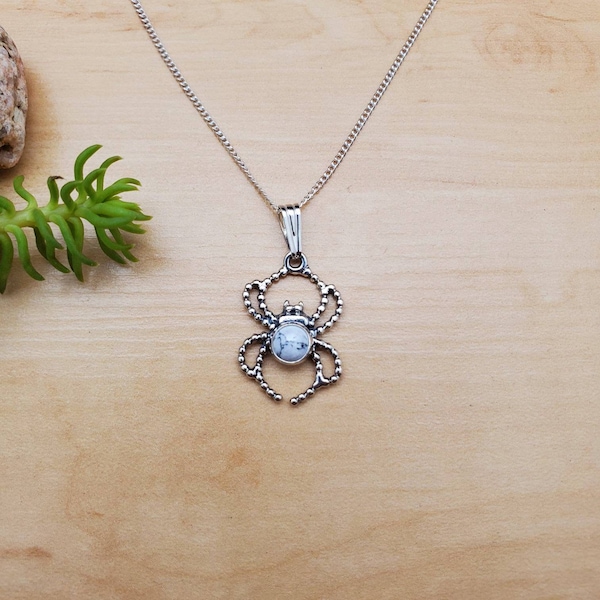 Turquoise Spider - Etsy