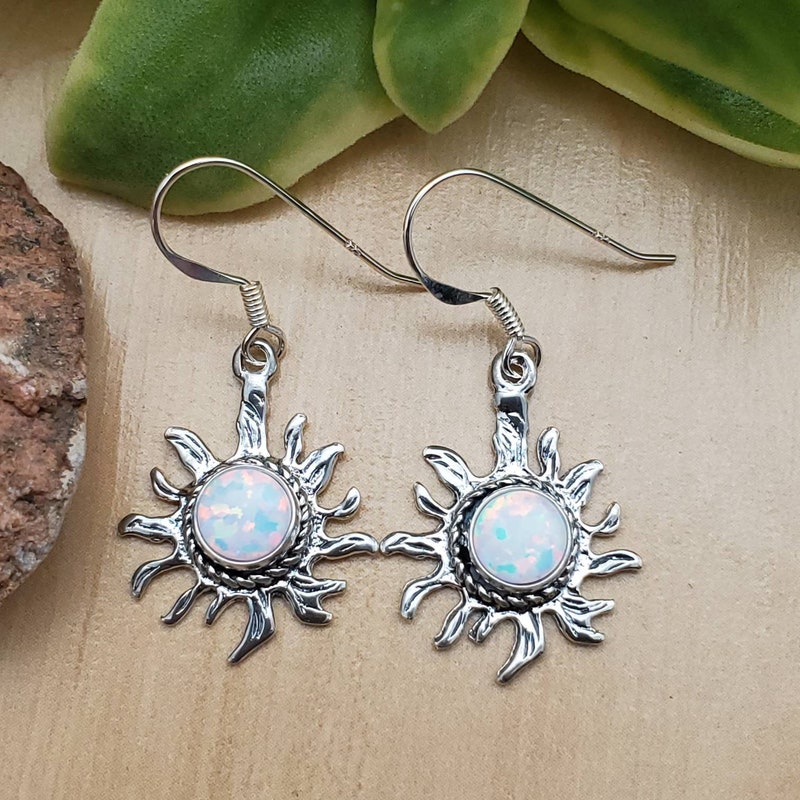 Sun Earrings - Etsy