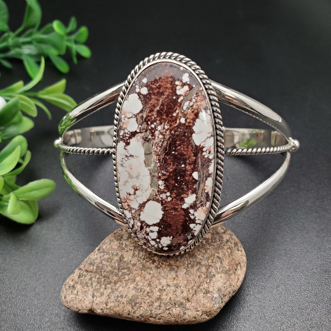 ACC 019 Wild Horse Cuff Bracelet Big Sterling Silver Wild Horse ...