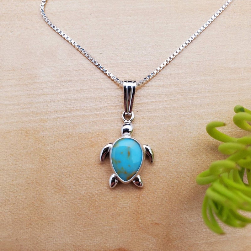 Sea Turtle Necklace - Etsy