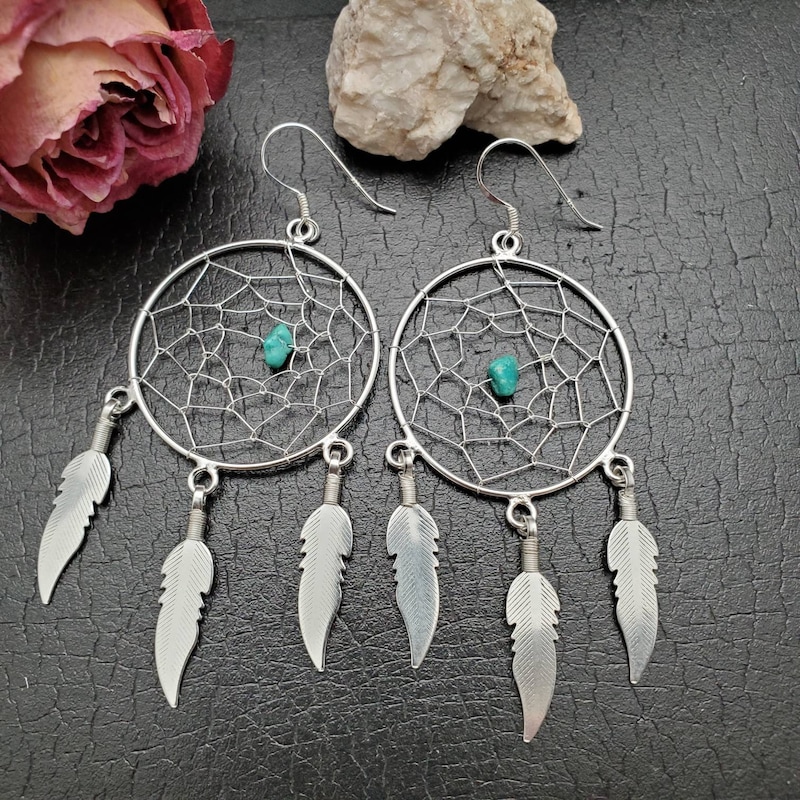 Dream Catcher Earrings - Etsy
