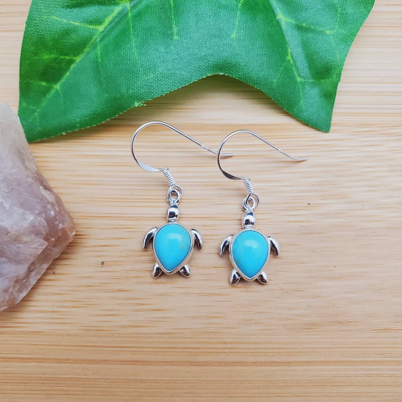 Turtle Earrings - Etsy