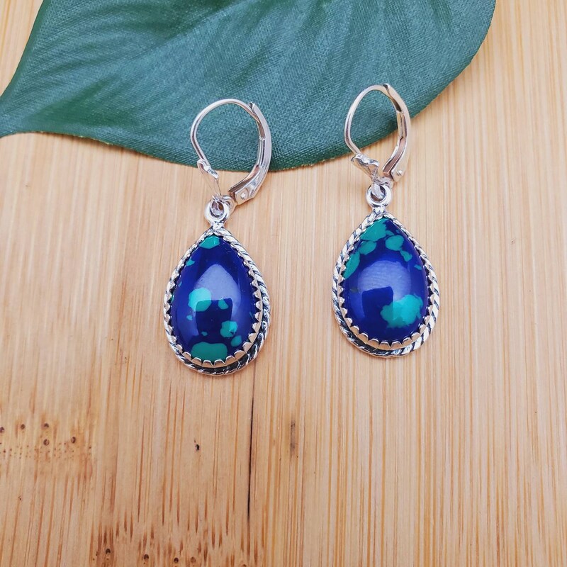 Azurite Jewelry - Etsy