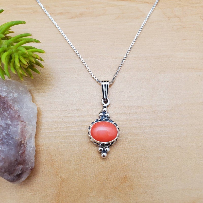 Pink Coral Jewelry - Etsy