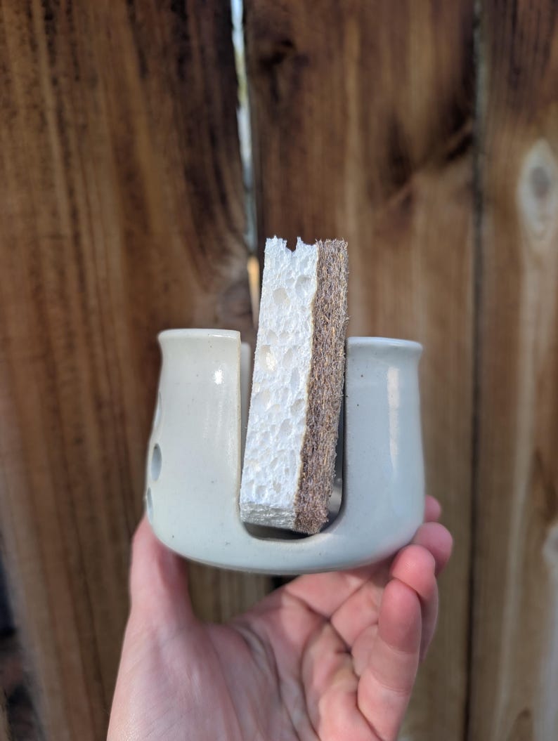 Handmade Ceramic Sponge Holder - Sponge Rest -kitchen Accessories ...