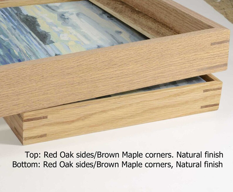 Maple Picture Frames for Large Paintings. 2 Inch Deep Custom - Etsy