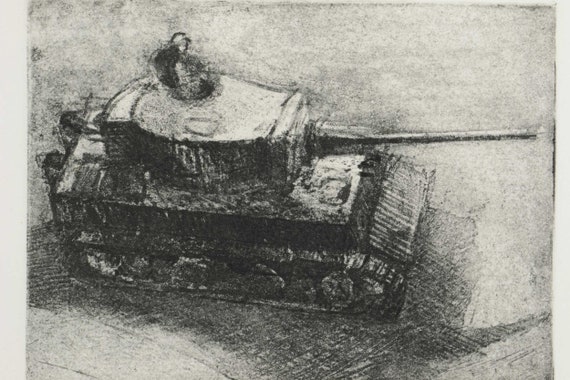 Wwii Tank Drawing