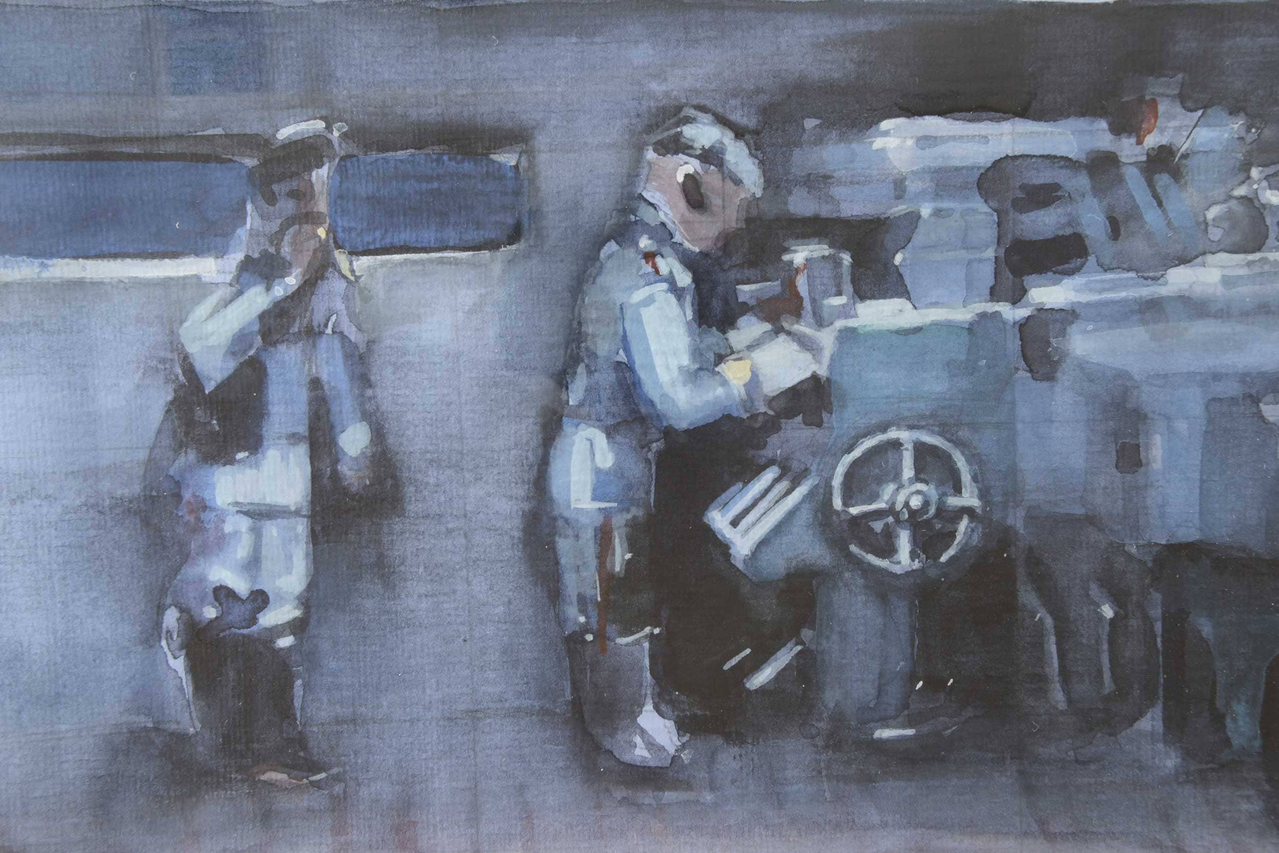 Military Painting WW2 Art German Army Soldiers. D-day Bunker. - Etsy UK