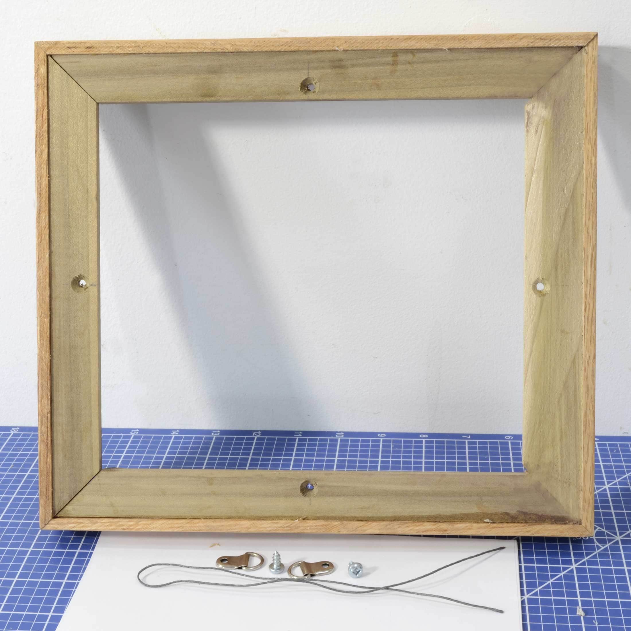 Maple Picture Frames for Large Paintings. 2 Inch Deep Custom Modern ...