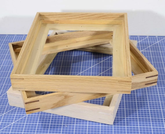 Picture Frame for Paintings on Thin Wood Panel & Canvas Board | Etsy