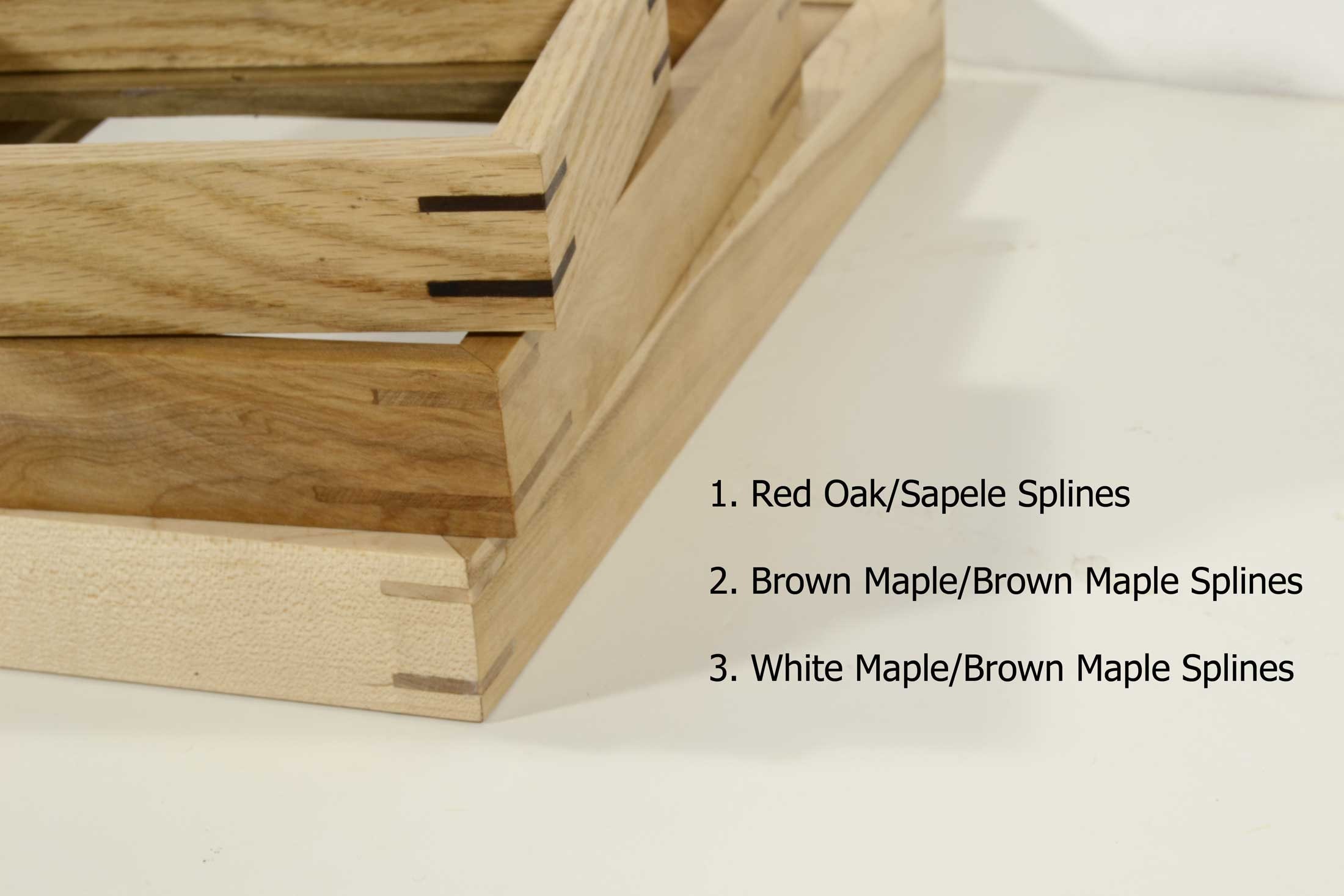 Maple Picture Frames, Shadow Box Frame With Glass, Wood Floater Frame ...