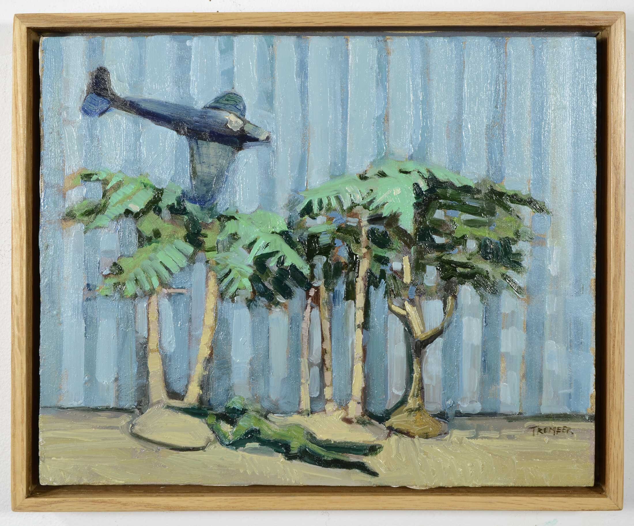 Toy Soldier Battle Scene, War Painting. Original Art Oil Painting. US ...