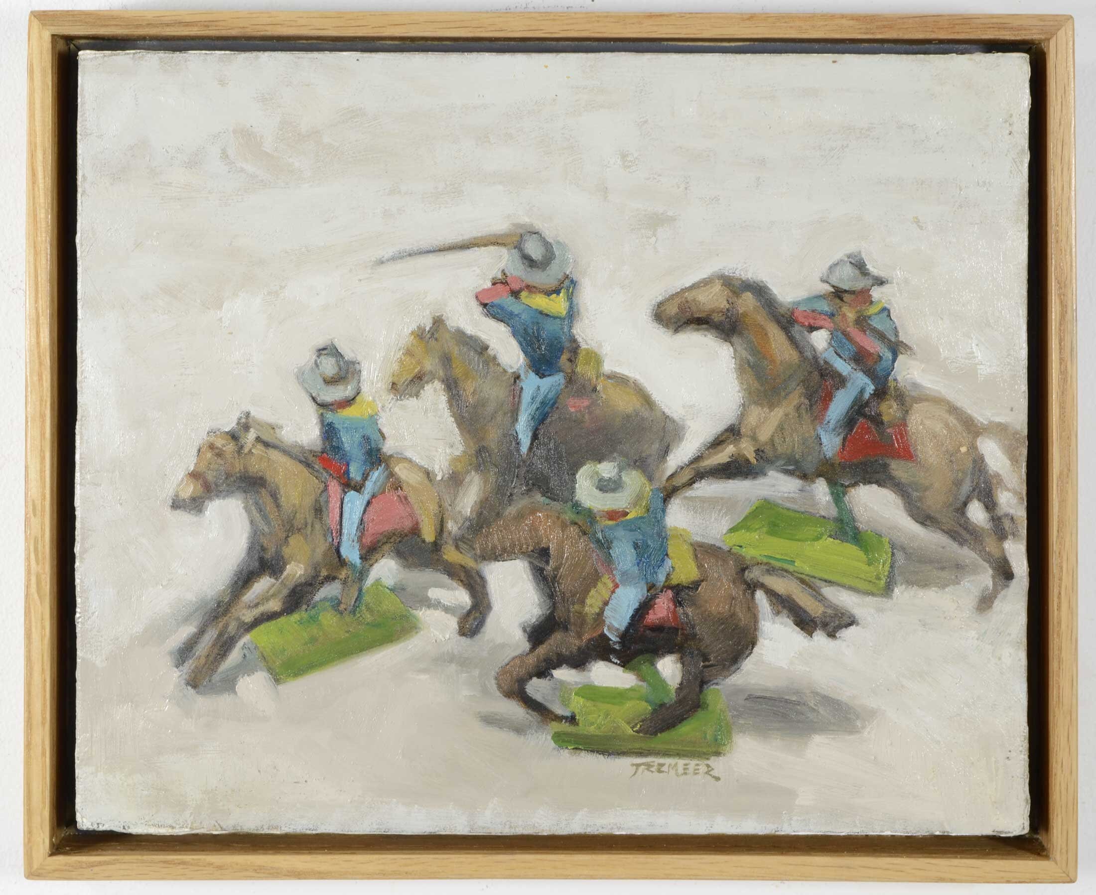 Wild West Military History. US Army 7th Cavalry Original Oil - Etsy