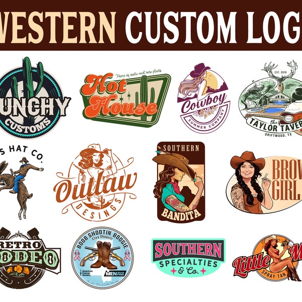 Western Logo - Etsy