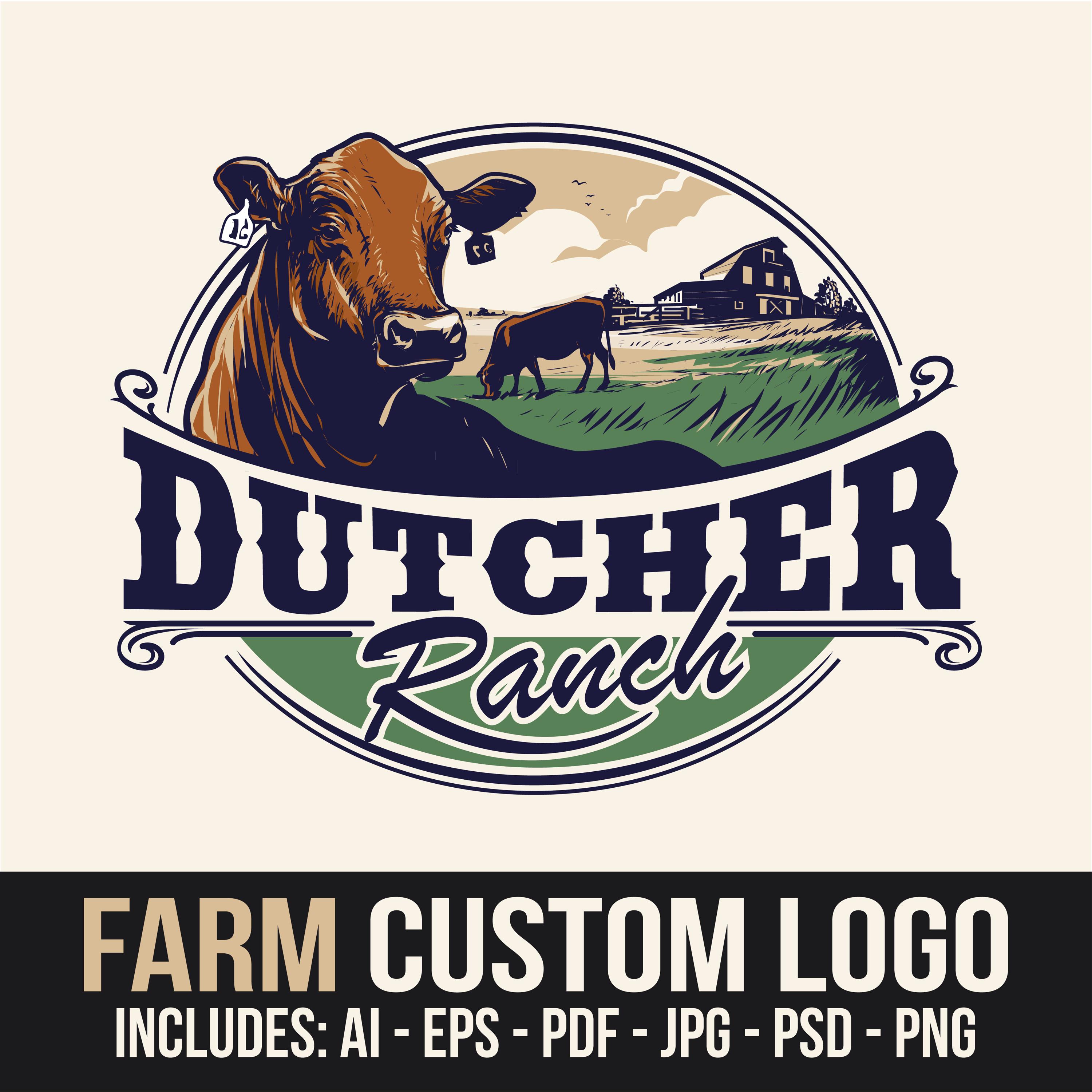 Cattle Ranch Logos