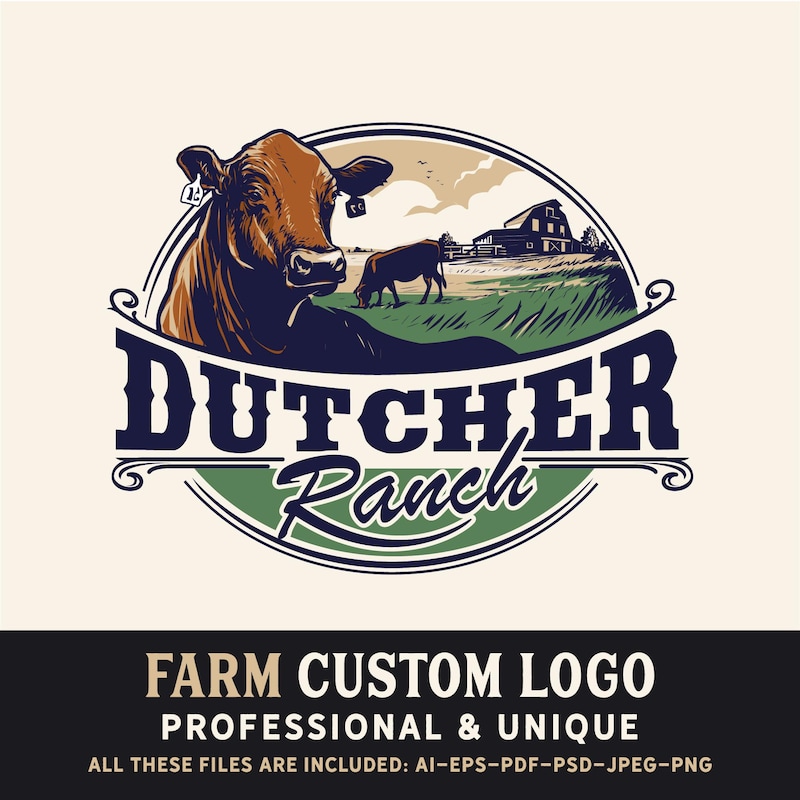 Rustic Logo - Etsy