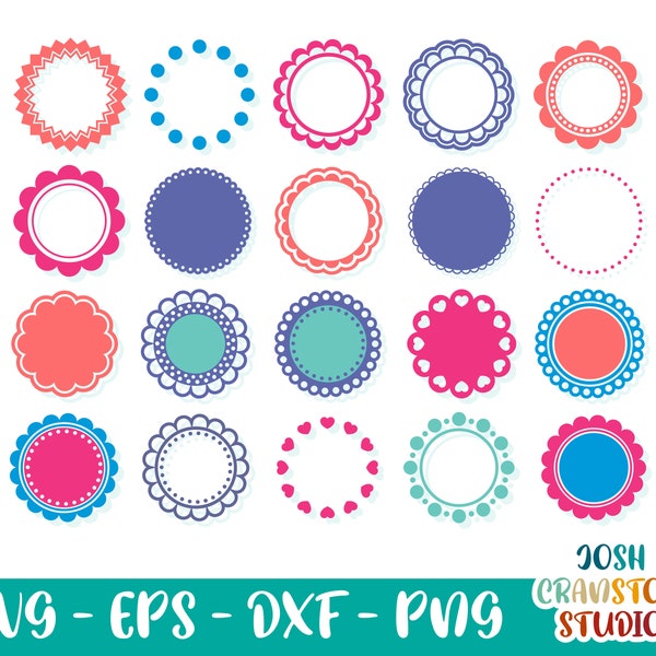 Scalloped Frames - Etsy