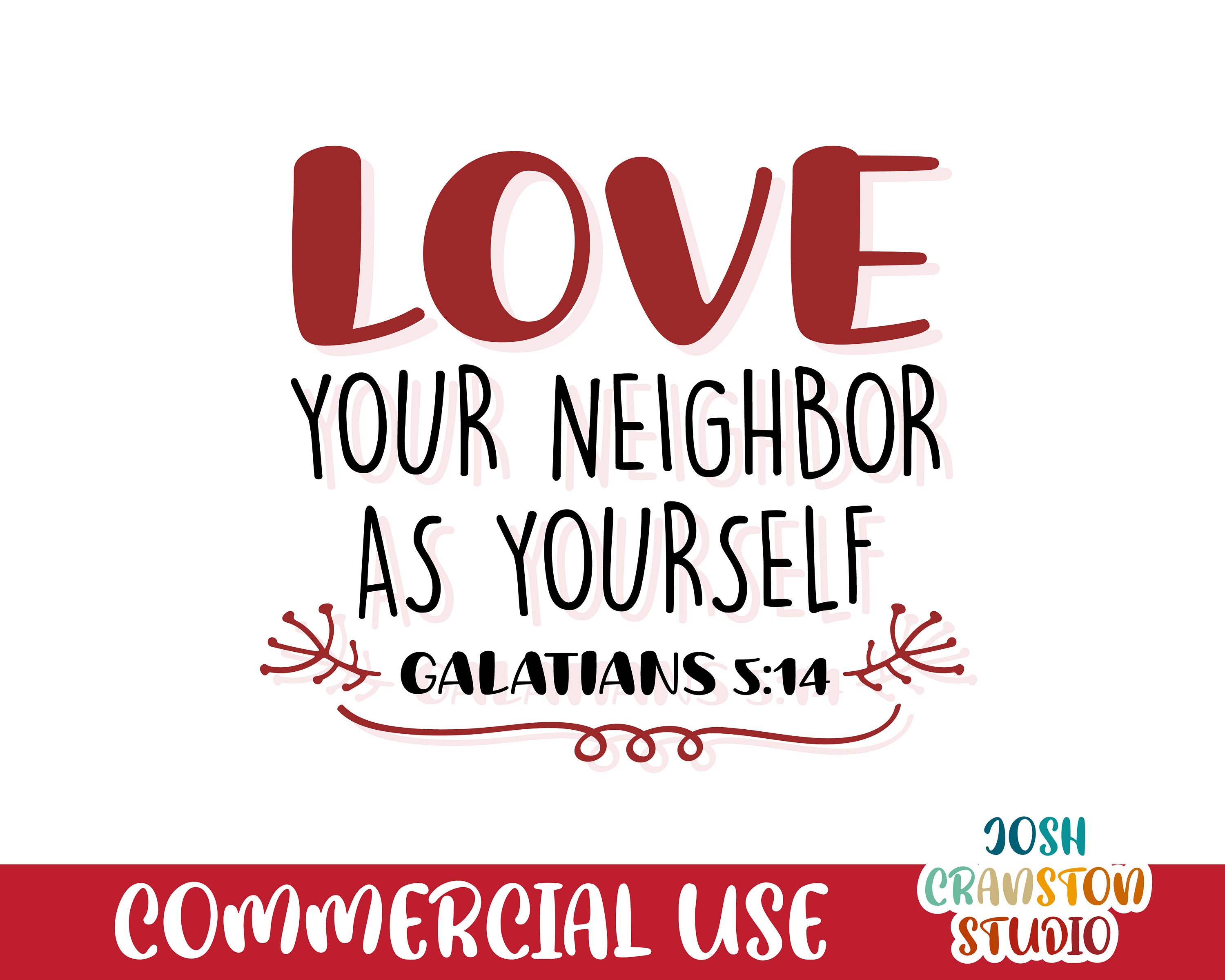 Love Your Neighbor As Yourself Clipart