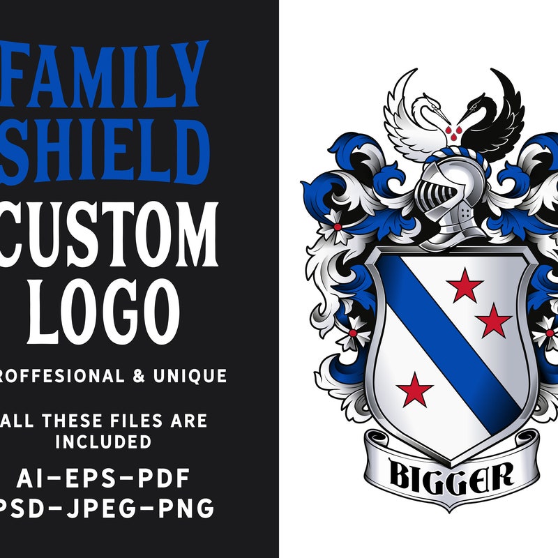 Family Crest Shield - Etsy