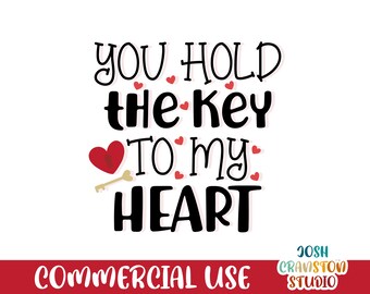 Key to My Heart - Etsy