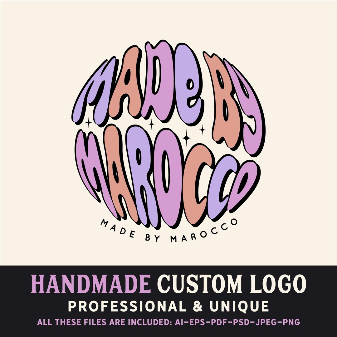 Custom Handmade Logo Design – Unique and Artistic Branding for Your ...