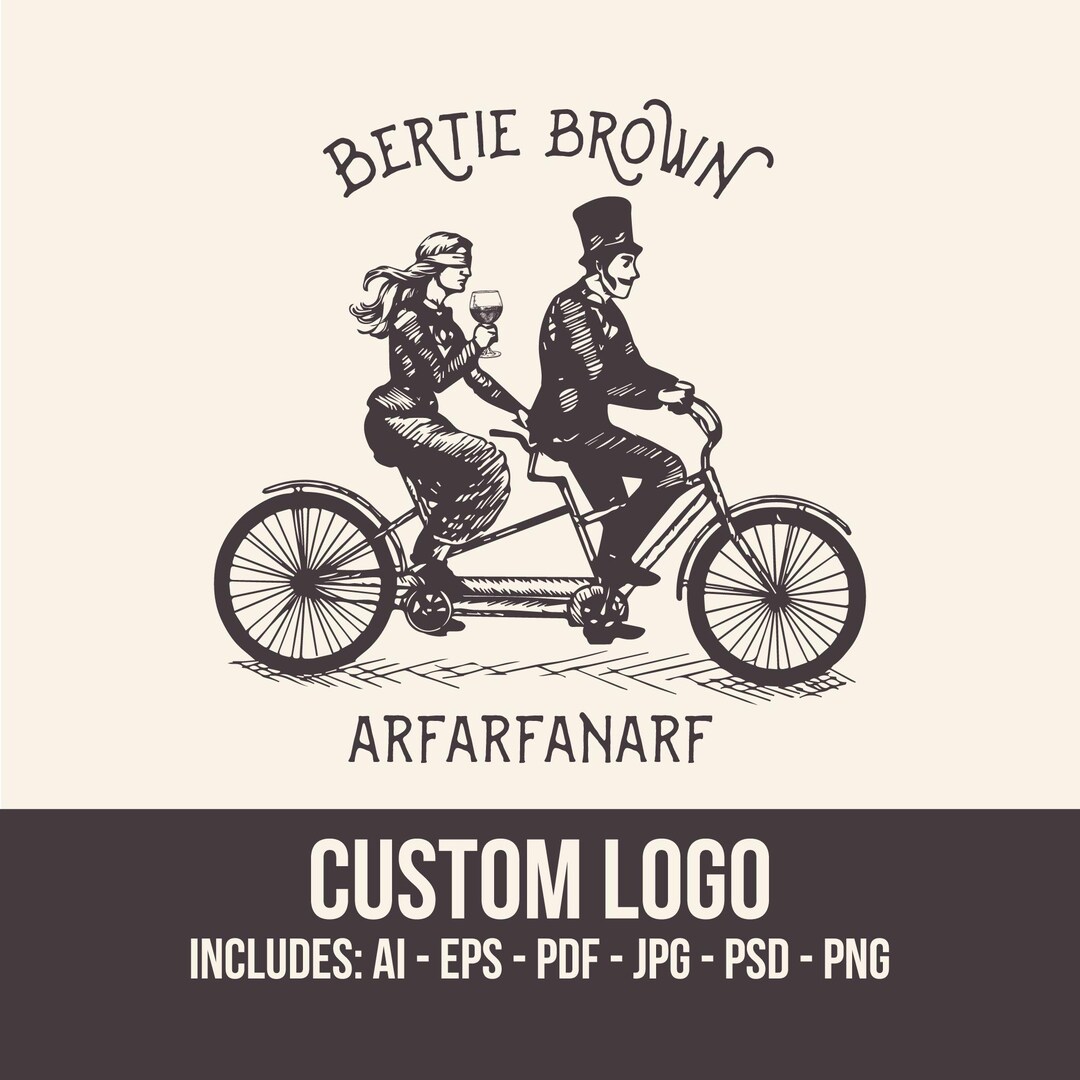 Custom Digital Logo Design | Vintage Retro Boutique & Photography ...