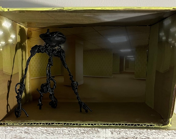The Backrooms Diorama and Entity Figure - Etsy